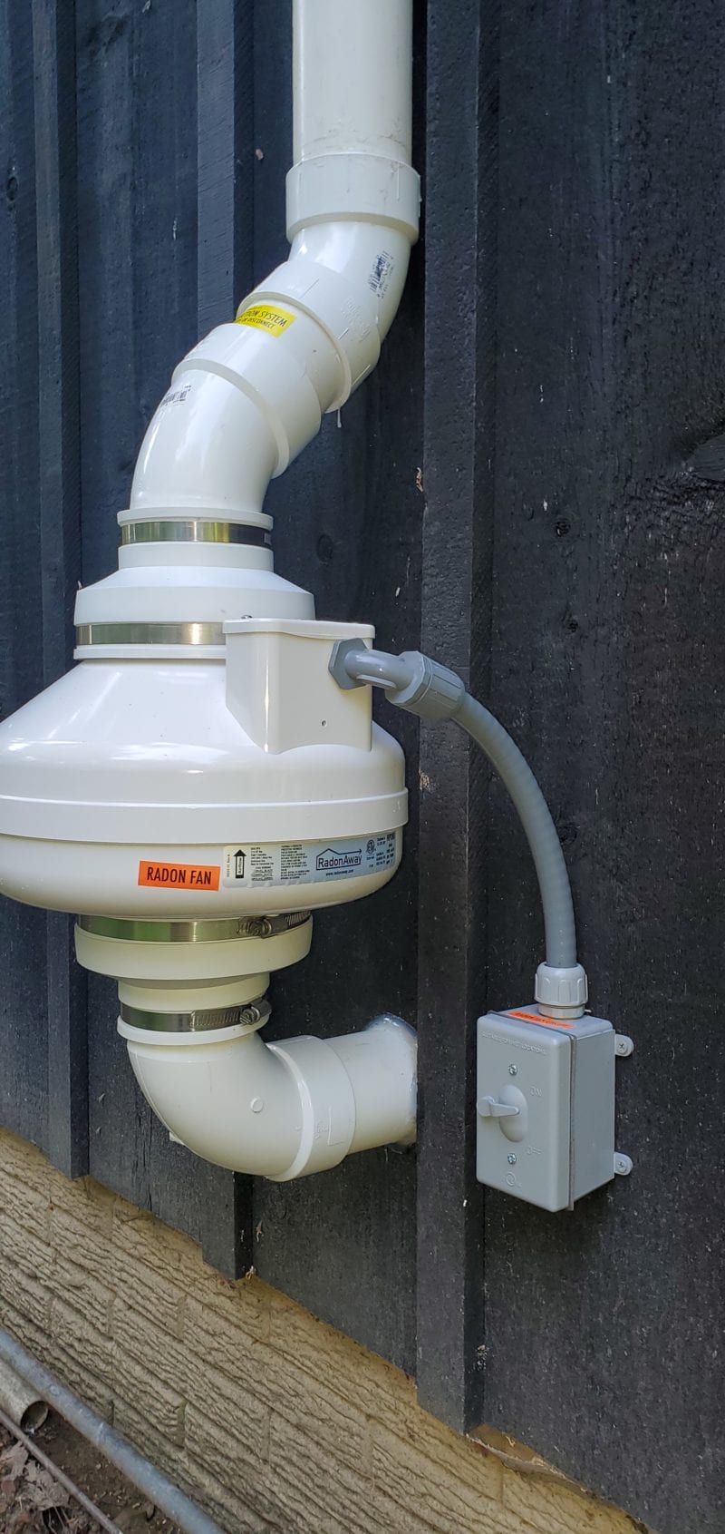 Radon Installation – Work Gallery - Black River Radon LLC